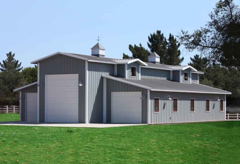 Residential Steel Buildings by PWS | Steel Home Base Buildings